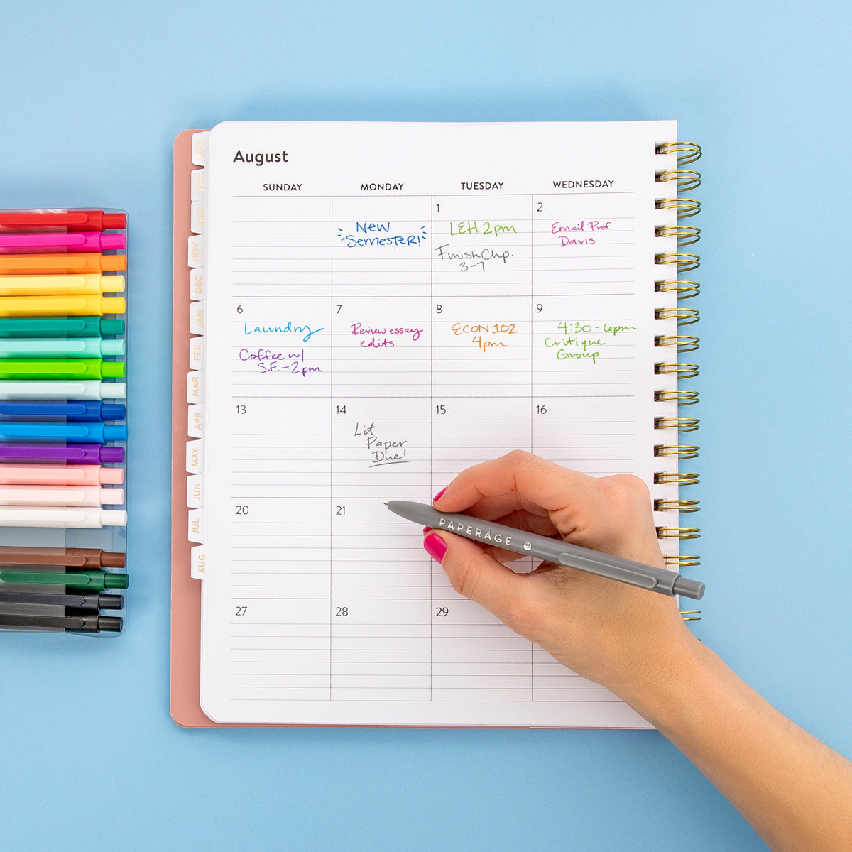 3 Steps to Use an Academic Planner Like a Pro – Paperage