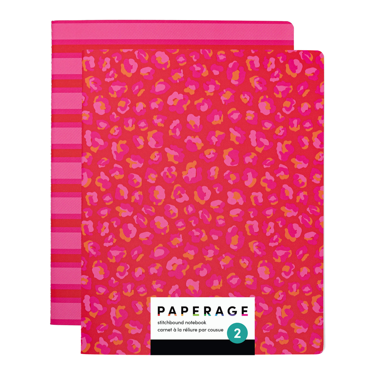 PAPERAGE Soft Cover Lined Journal Notebook, 2 Pack, (Cherry Blossom ...